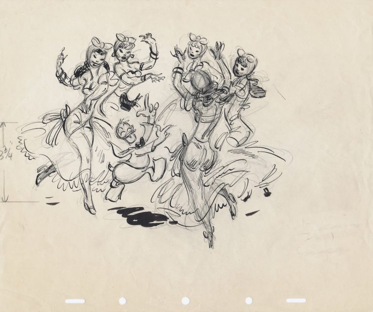 Freddie Moore Girls – The Art of Fred Moore | Traditional Animation