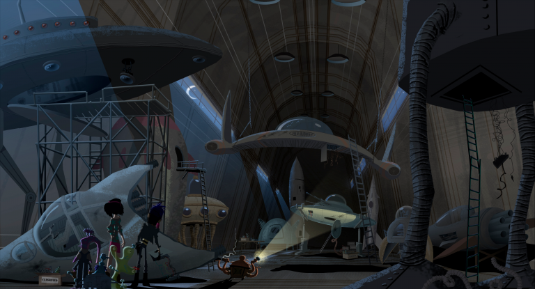 Interview with the Creators of Galaxy Gas | Traditional Animation