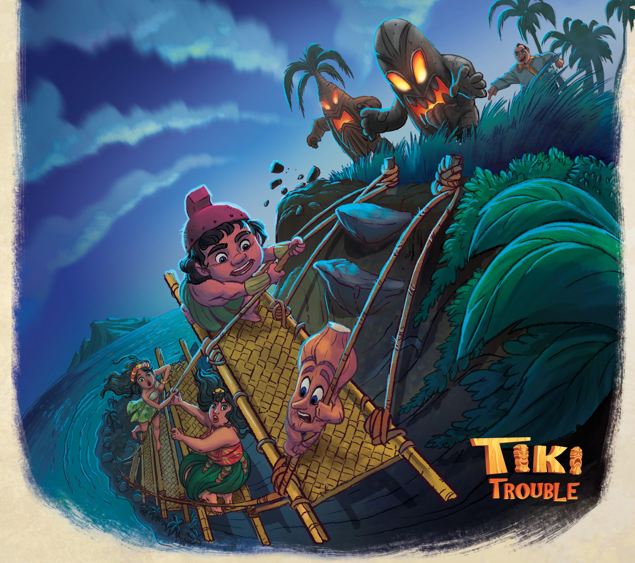 Tiki Trouble by Dominic Carola | Traditional Animation